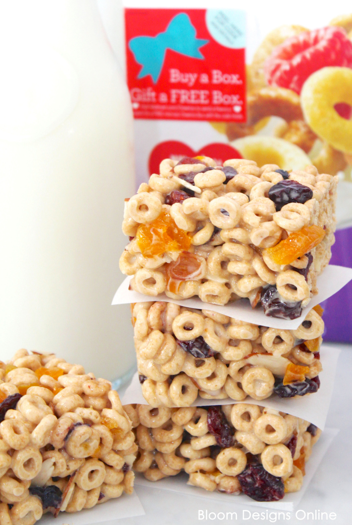 Dried Fruit Cheerios ™ Bars and Gift a Box - Bloom Designs